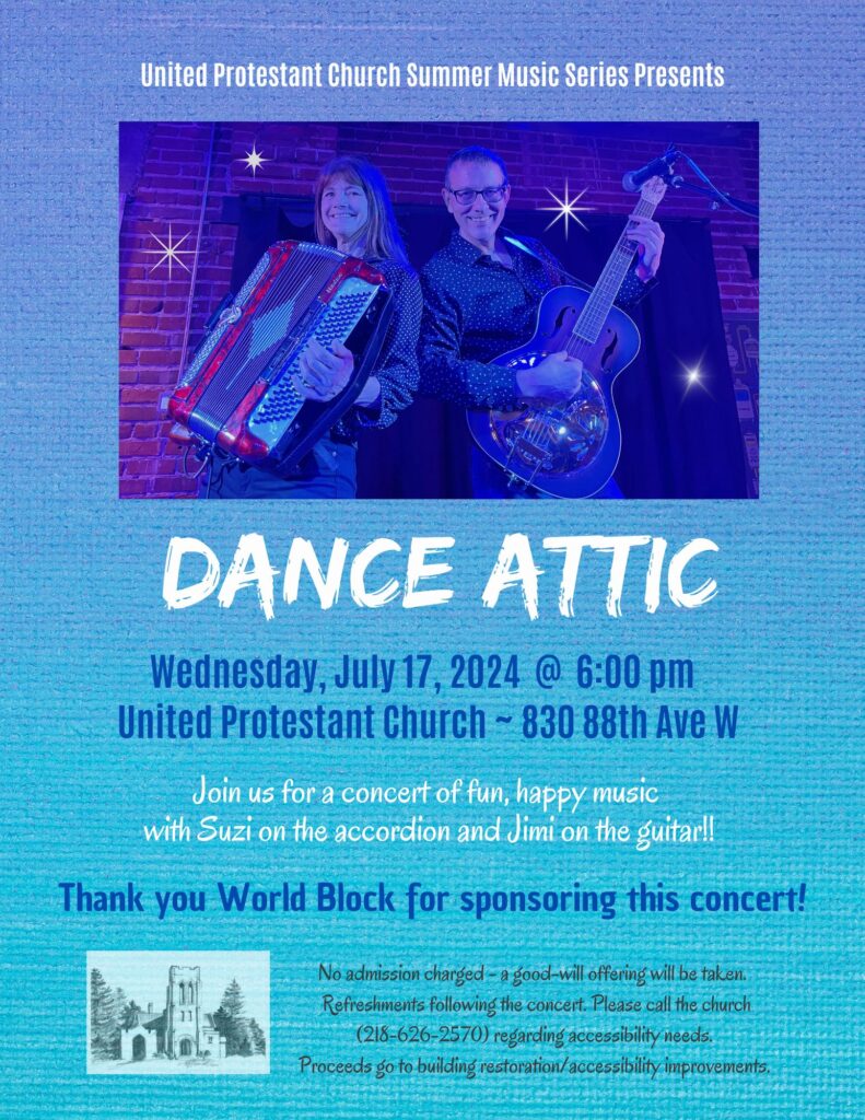 Dance Attic Concert at United Protestant Church July 17 – United ...
